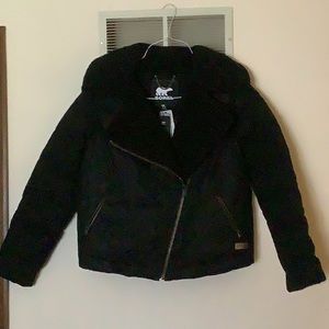 Sorel | Jackets & Coats | Sorel Tivoli Down Moto Jacket | Poshmark